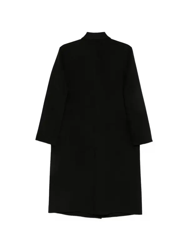 PALTO' Double-breasted Coat With Peak Lapels