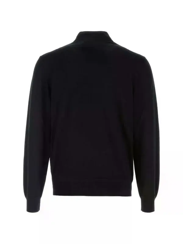 TOM FORD High-neck Wool Sweater - Black