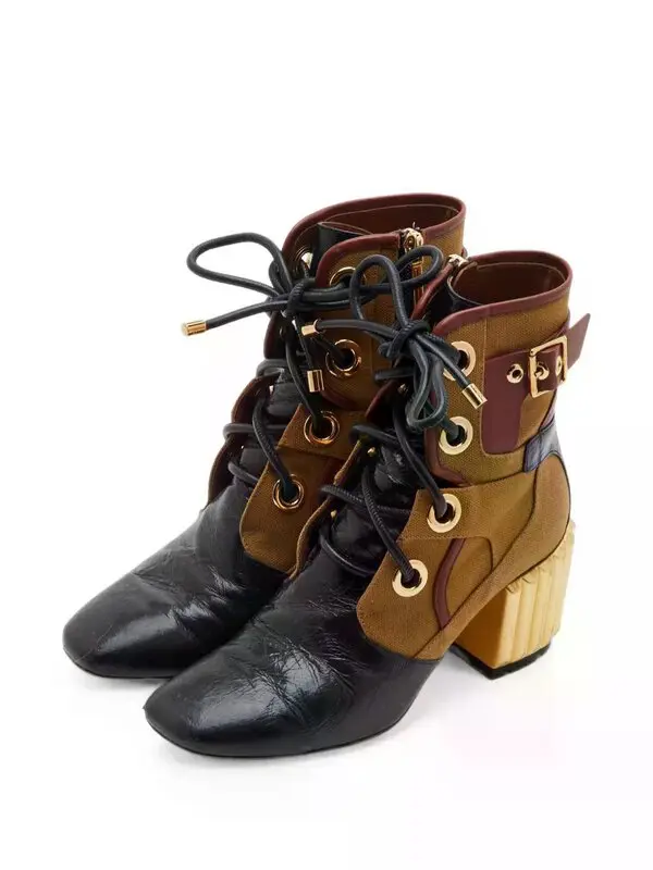 Dior Glorious Lace-up Ankle Boots