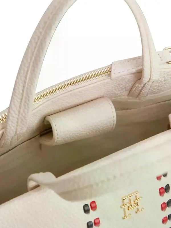 Tommy Hilfiger Timeless Mini Logo-plaque Tote Bag