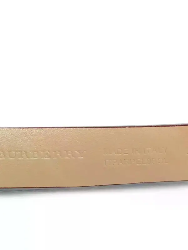 Burberry Nova Check Buckle Belt