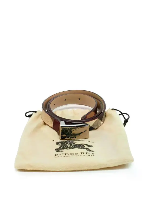 Burberry Nova Check Belt
