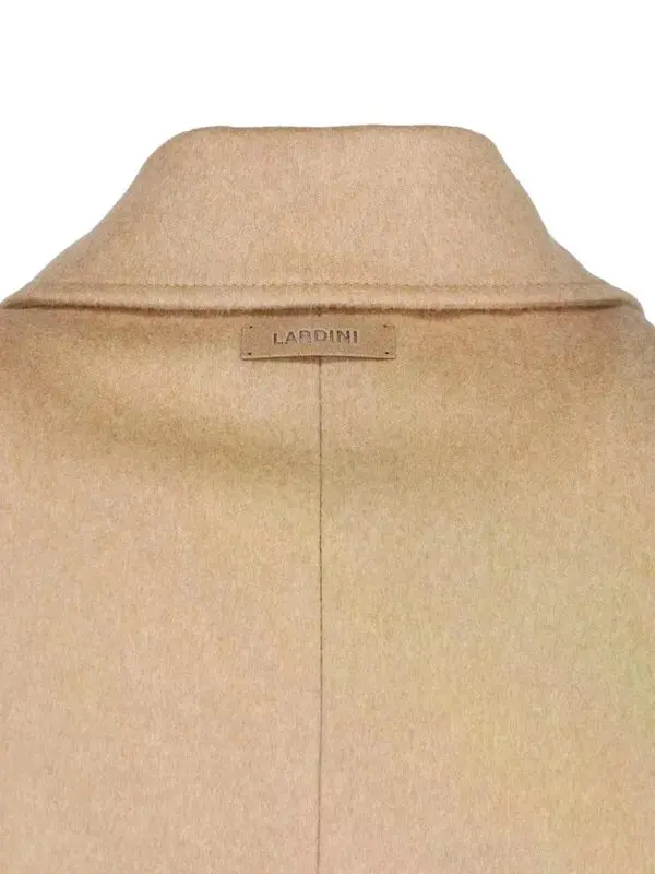 LARDINI Wool Zip-up Coat