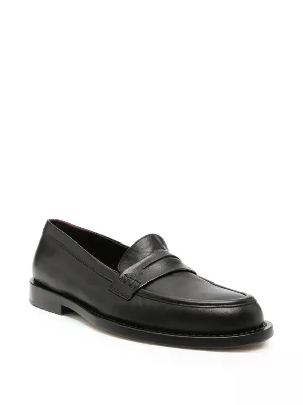 POMME D´OR Leather Penny Loafers