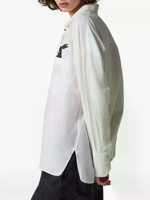 Paul Smith Shirt With Rabbit Embroidery