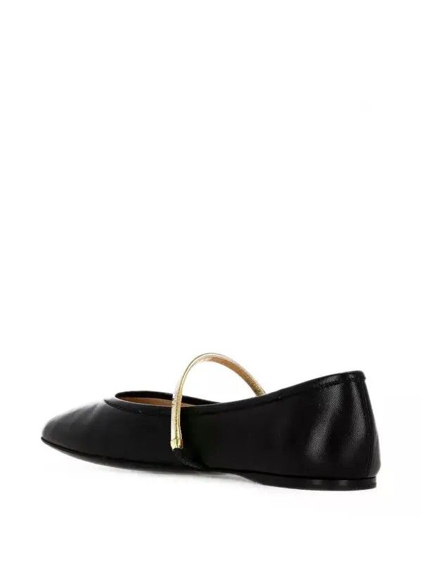 Mach & Mach Strap-detail Ballet Flats