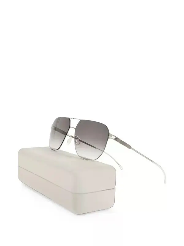 Mykita Pio Aviator Sunglasses - Silver