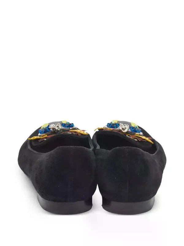 Dior Embellished Flat Pumps