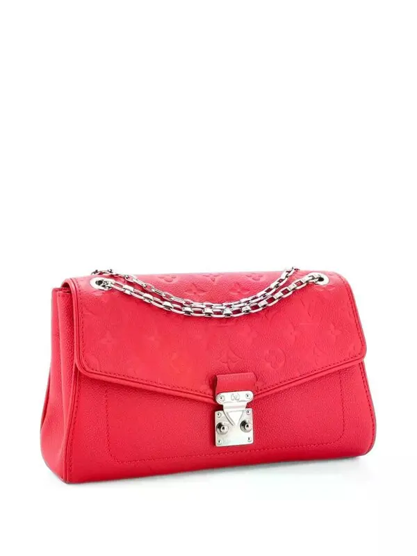 LOUIS VUITTON Saint Germain Empreinte Leather Pm Shoulder Bag - Red