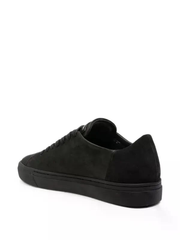 CRIME LONDON Amuse Logo-print Leather Sneakers