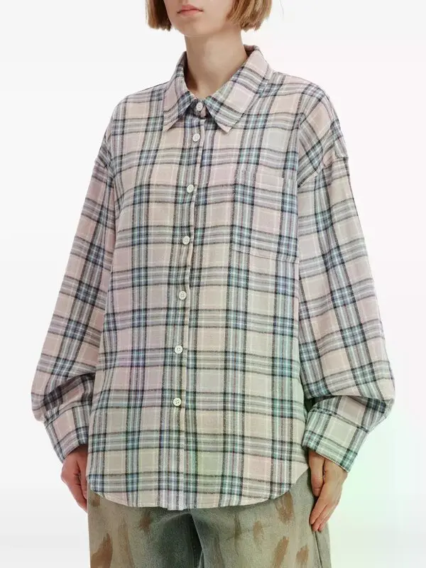 TOUT A COUP Plaid-check Shirt