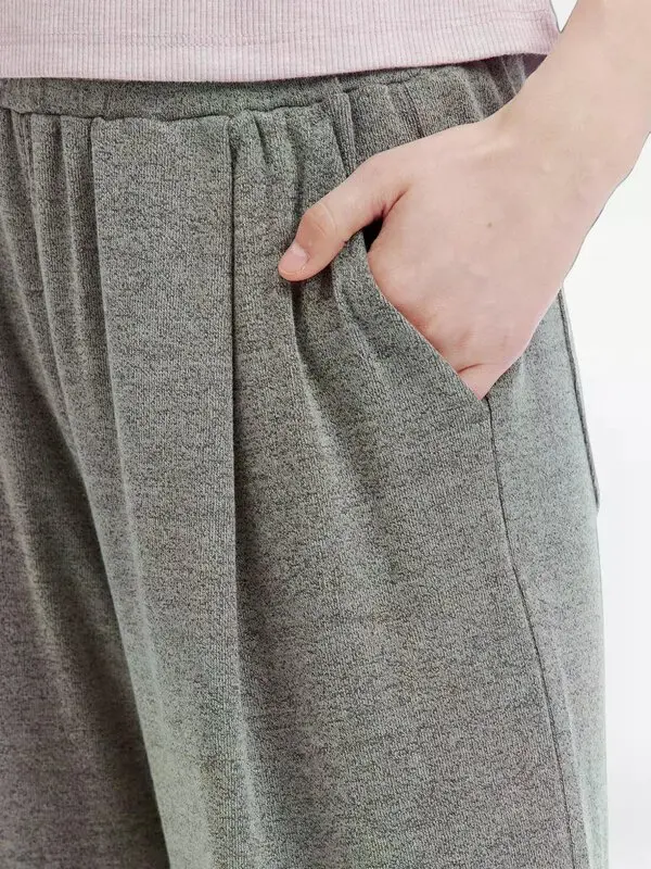 B+AB Pleated Wide-leg Track Pants