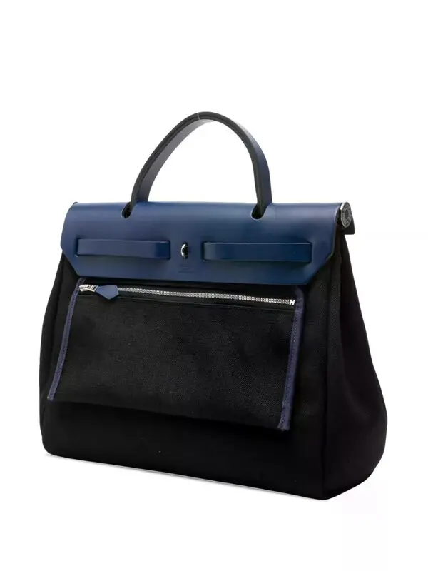 Hermès 2022 Toile Herbag Zip 31 Satchel