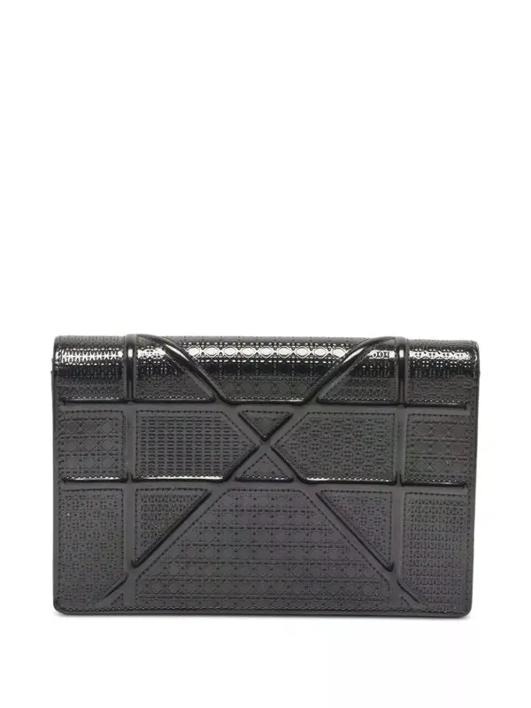 Dior 2019 Mini Diorama Microcannage Shoulder Bag