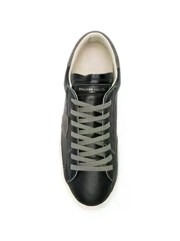 Philippe Model Prsx Logo-patch Leather Sneakers