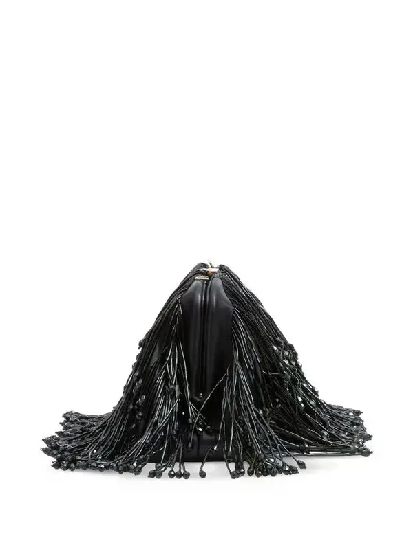 Simkhai Pia Beaded Clutch Bag