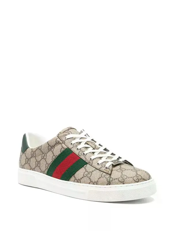 Gucci Gg Supreme Ace Sneakers