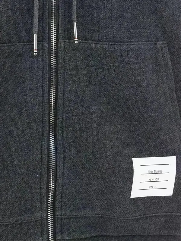 Thom Browne 4-bar Piqué Hoodie