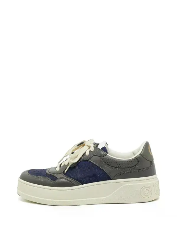 Gucci Interlocking G Lace-up Sneakers