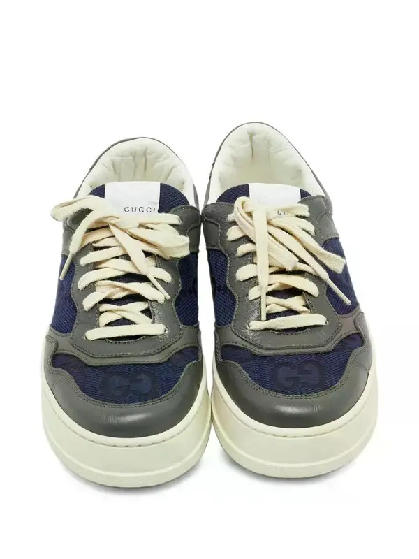 Gucci Interlocking G Lace-up Sneakers