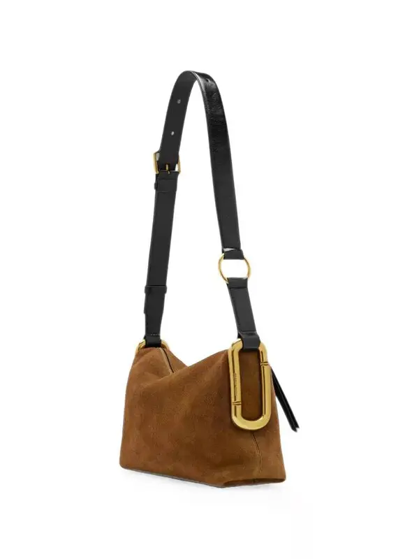 Marc Jacobs Scene Suede Shoulder Bag - Brown