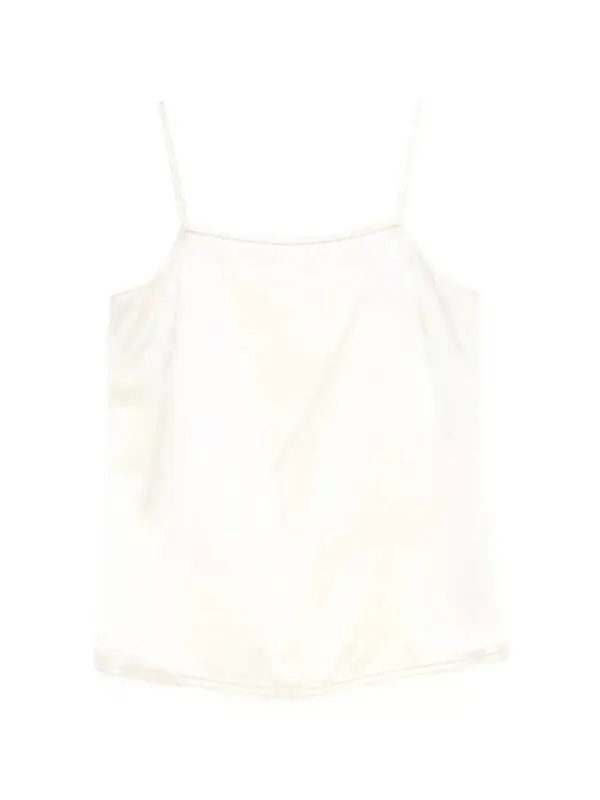 JOSEPH Gaia Silk Satin Blouse - Neutrals