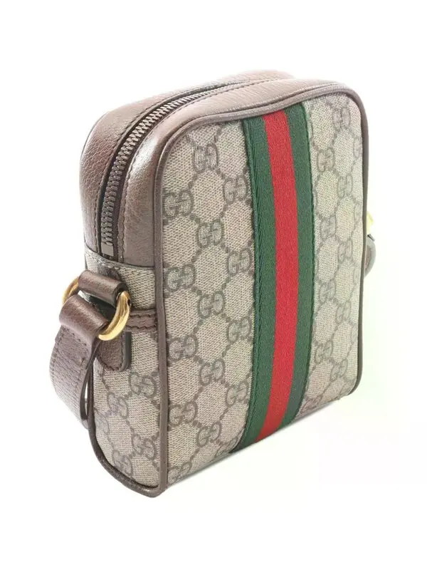Gucci Ophidia Mini Gg Supreme Web Crossbody Bag