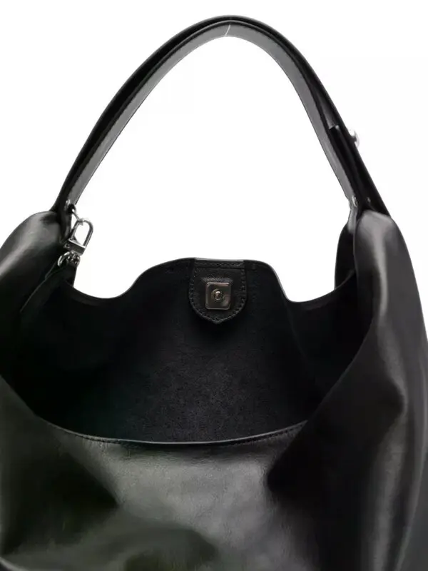 GHERARDINI Leather Slouchy Shoulder Bag