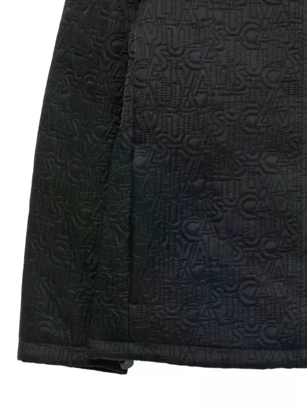 Just Cavalli Quilted Logo-embossed Jacket