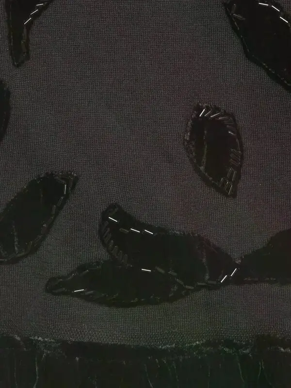 Dior Velvet-trim Sweater