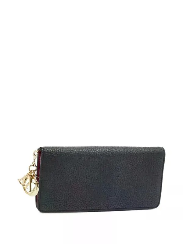 Dior 2013 Diorissimo Charms Flap Wallet - Black