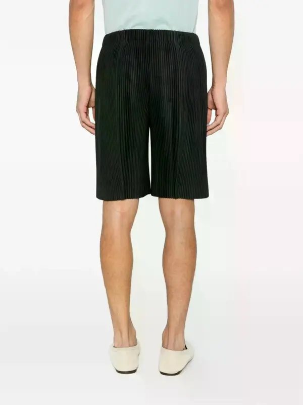 Issey Miyake Pleated Shorts - Grey