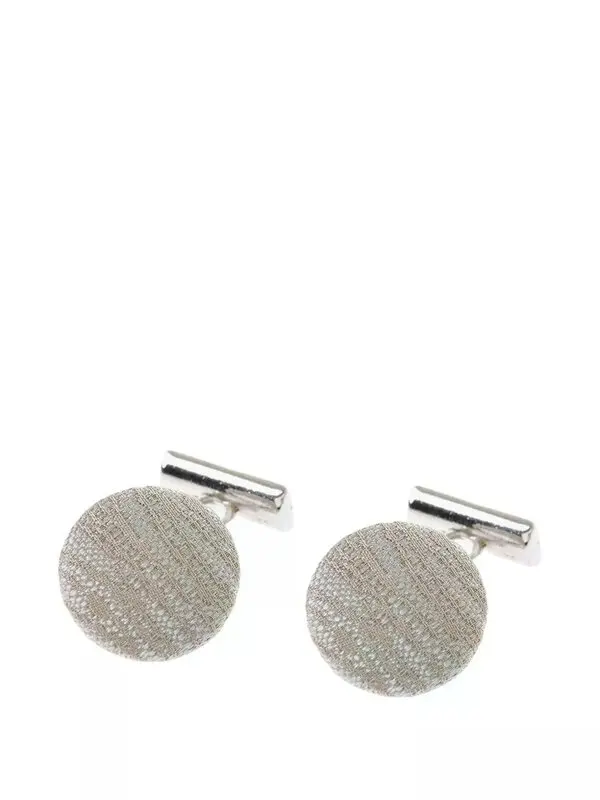 Corneliani Embroidered Cufflinks