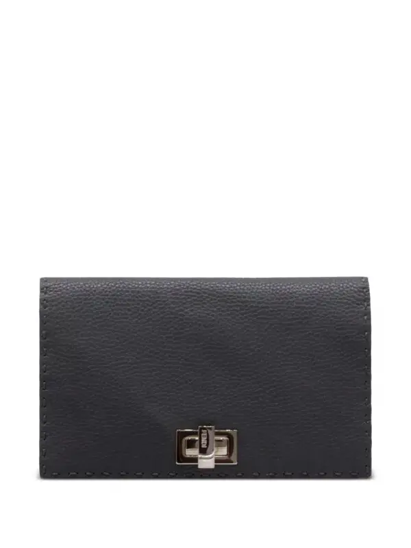 Fendi Selleria Turn-lock Wallet