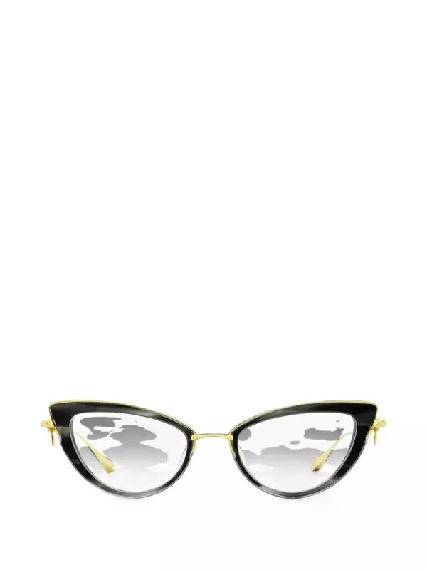 Valentino Garavani Stud-embellished Cat-eye Glasses - Black