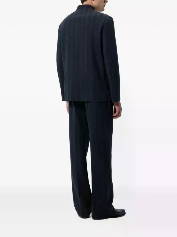 Missoni Tone-on-tone Chevron Cotton And Viscose Jacket