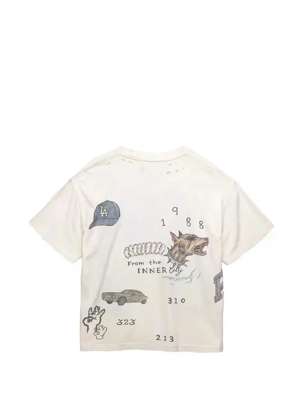HONOR THE GIFT All Over Los Angeles Graphic-print T-shirt