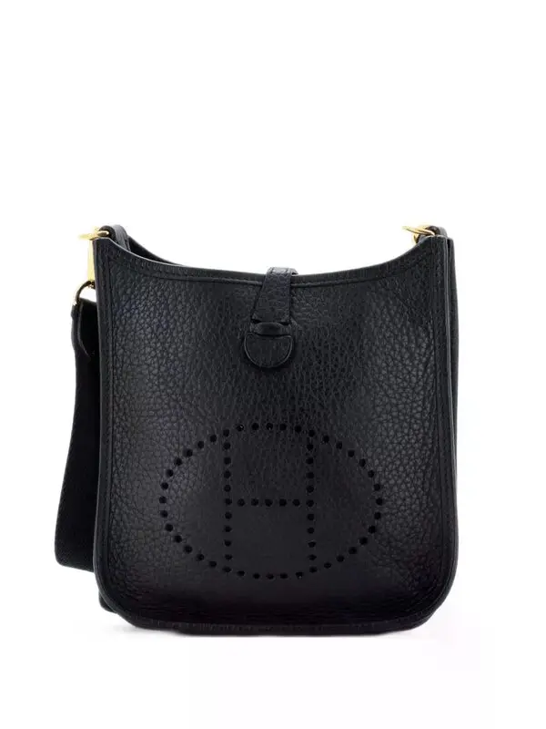 Hermès Evelyn Bag Gen Iii Clemence Tpm Crossbody Bag - Black
