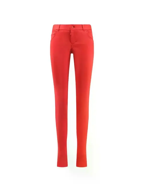 Gucci Cut-out Jersey Trousers - Red