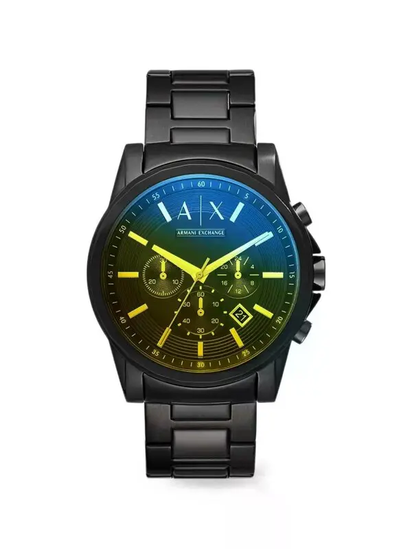 Armani Exchange Chronograph 46mm Watch - Blue