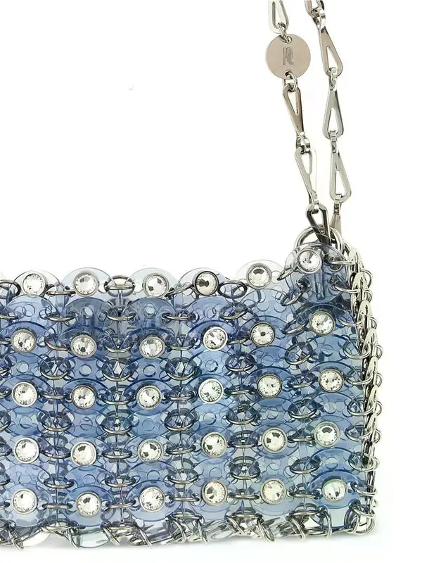 Rabanne 1969 Nano Shoulder Bag - Blue