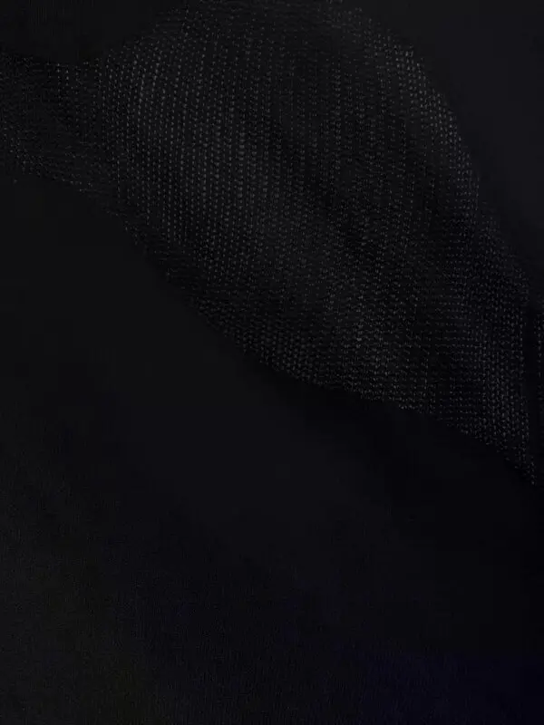Proenza Schouler Maissa Mesh-panel Maxi Dress - Black