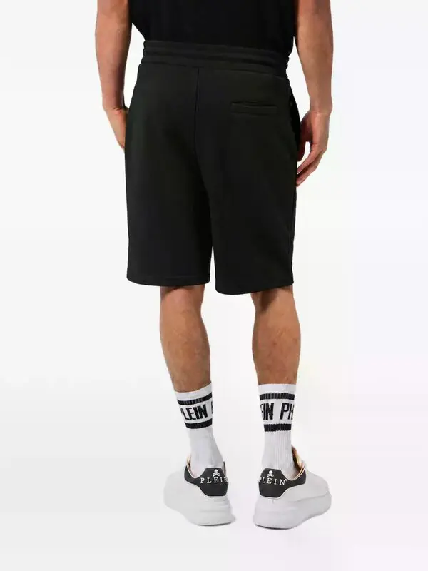 Philipp Plein Jogging Shorts With Signature Detailing