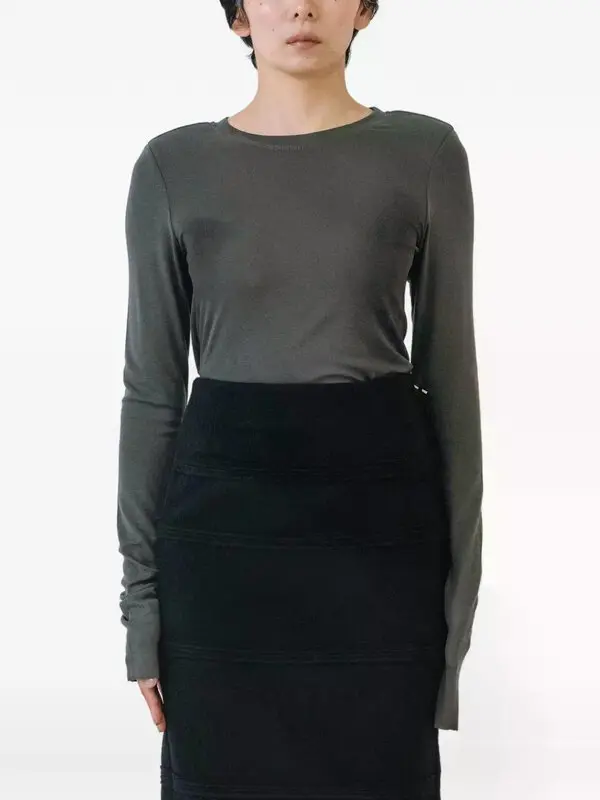 MULLER OF YOSHIOKUBO Gradation Shoulder-pad Top