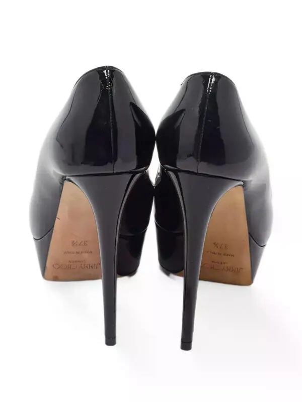 JIMMY CHOO Luna Peep-toe Pumps