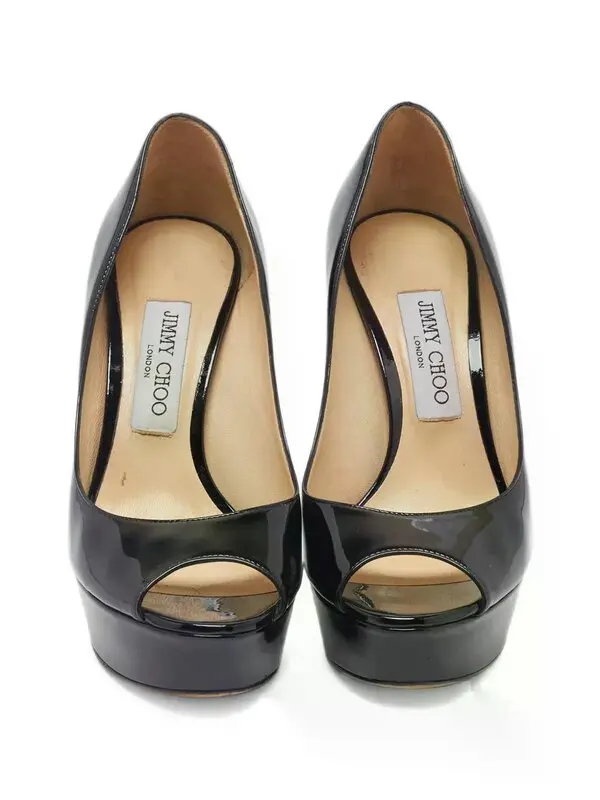 JIMMY CHOO Luna Peep-toe Pumps
