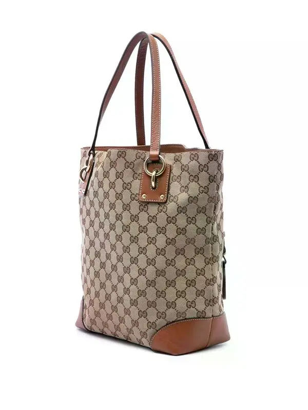 Gucci 2016-2026 Gg Canvas Gg Charm Tote Bag