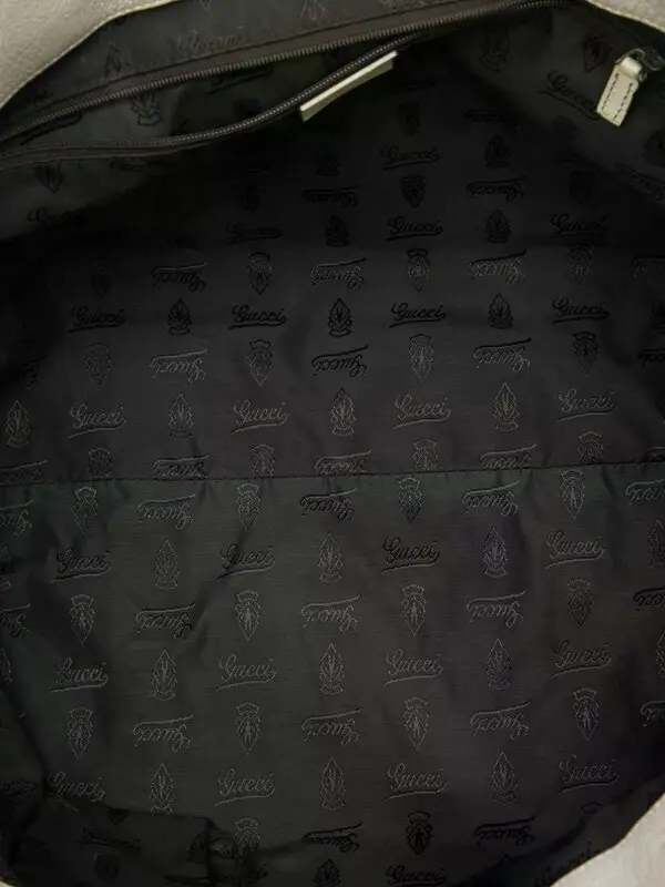 Gucci Embossed Leather Tote Bag