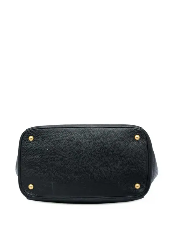 Prada 2013-2015 Vitello Daino Convertible Tote Satchel