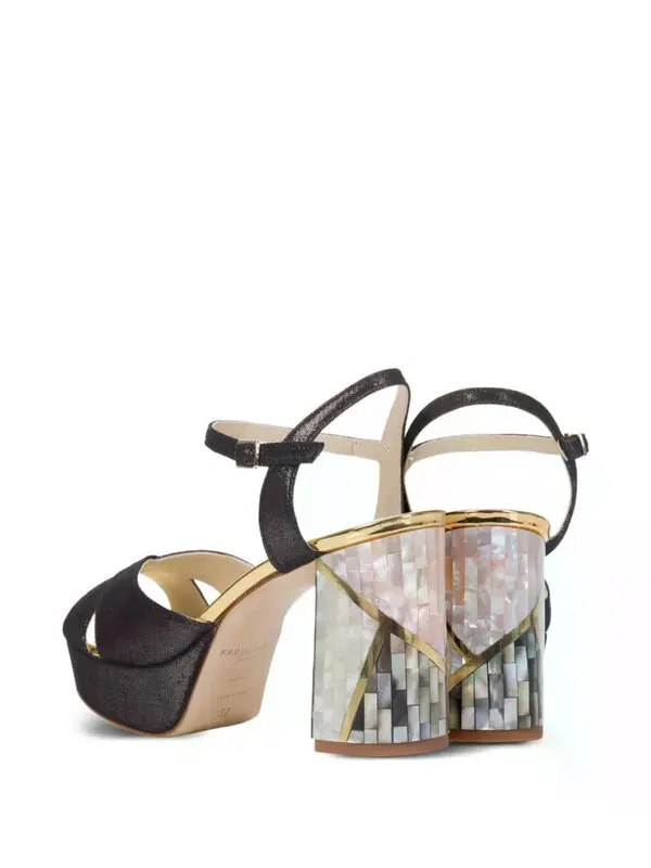FREYA ROSE Zahra Ankle-strap Heeled Sandals